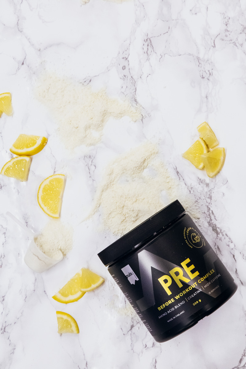Puls PRE Workout Sitruuna -treenilaturi, 300 g – Verkkokauppa.com