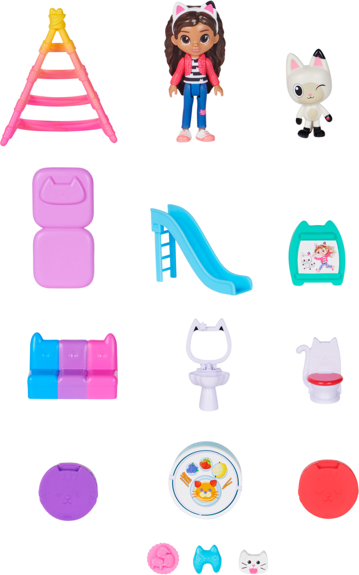 Gabbyn Nukketalo Purrfect Dollhouse Nukkekoti Leikkisetti