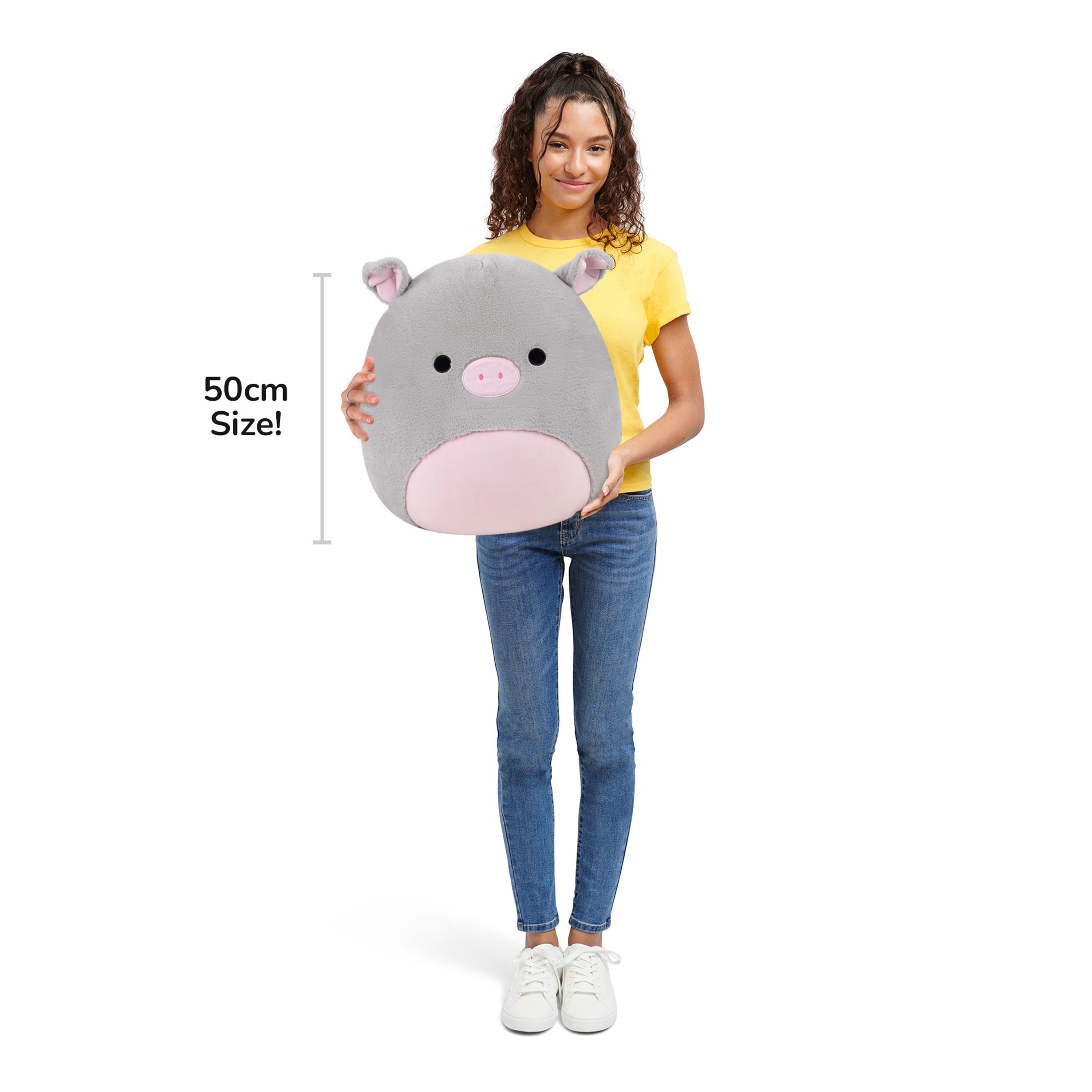 Squishmallows Fuzz A Mallows Bessa Pig, pehmolelu, 50 cm – Verkkokauppa.com