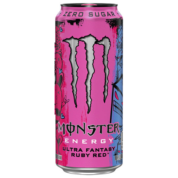 Monster Ultra Fantasy Ruby Red energiajuoma, 500 ml, 12-pack ...
