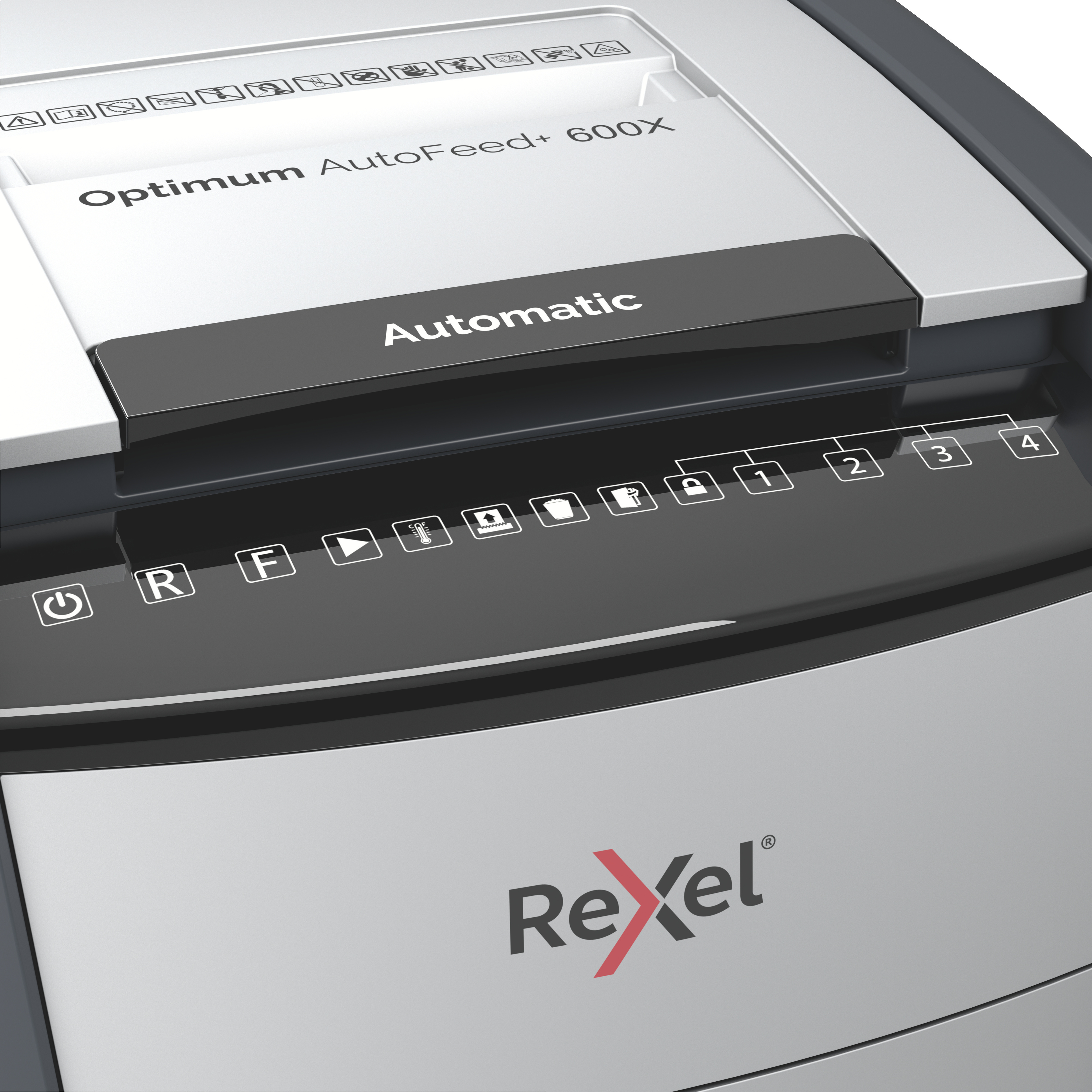 Rexel Optimum 600X automaattinen -paperisilppuri, P4 – Verkkokauppa.com