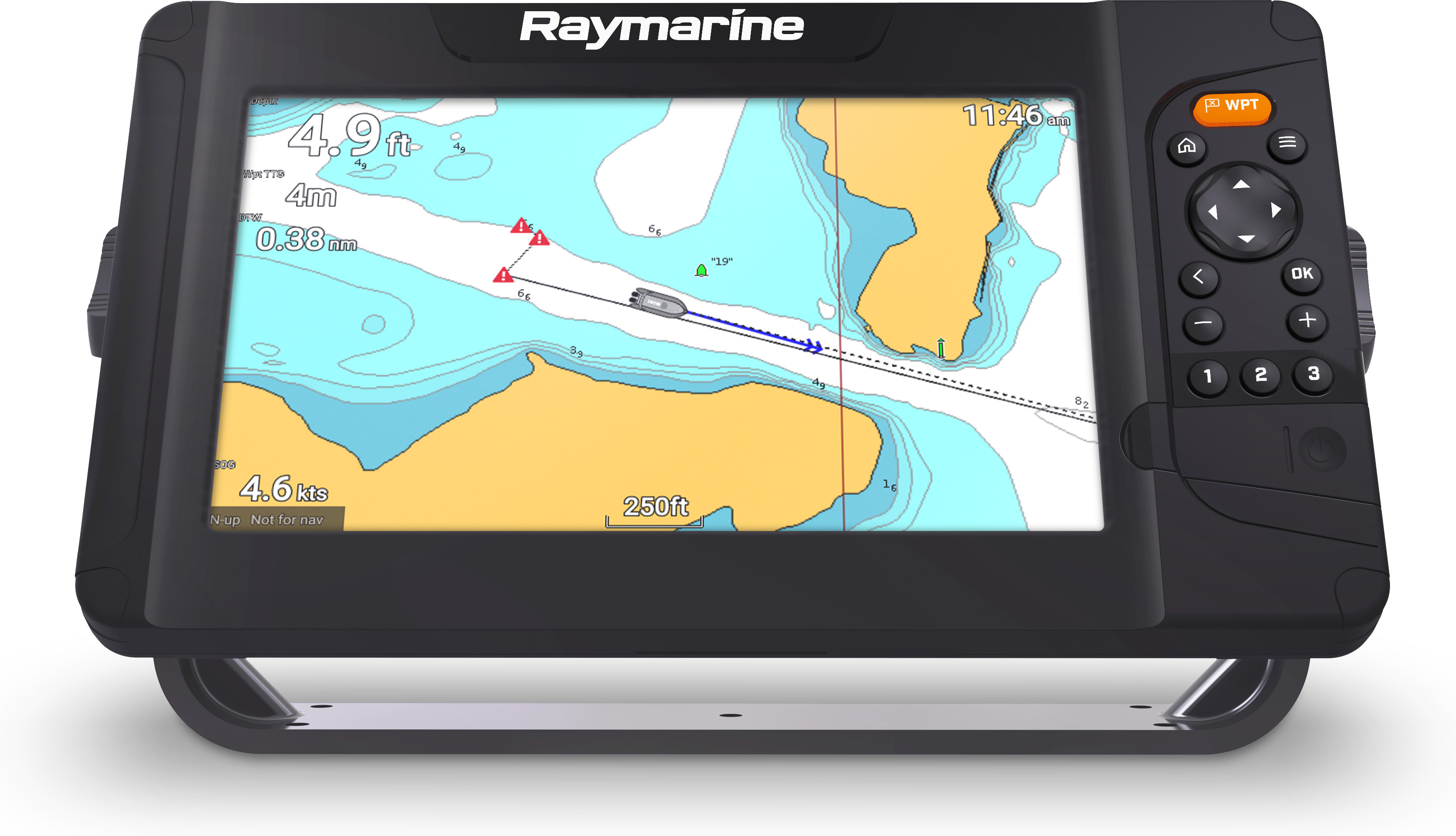 Raymarine Element 9 HV -karttaplotteri HV-100.02-peräpeilianturilla ...