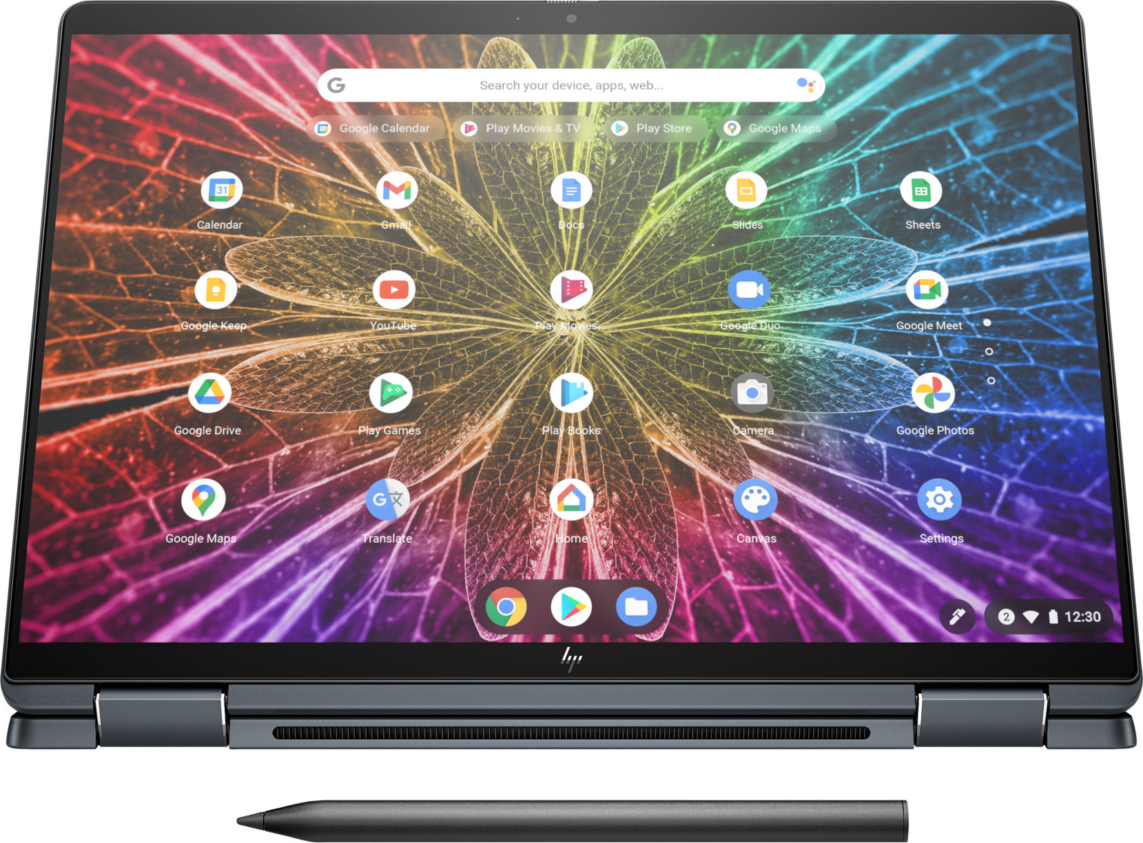 HP Elite Dragonfly Chromebook (5Q7G6EA) 13,5" -kannettava, Chrome OS ...