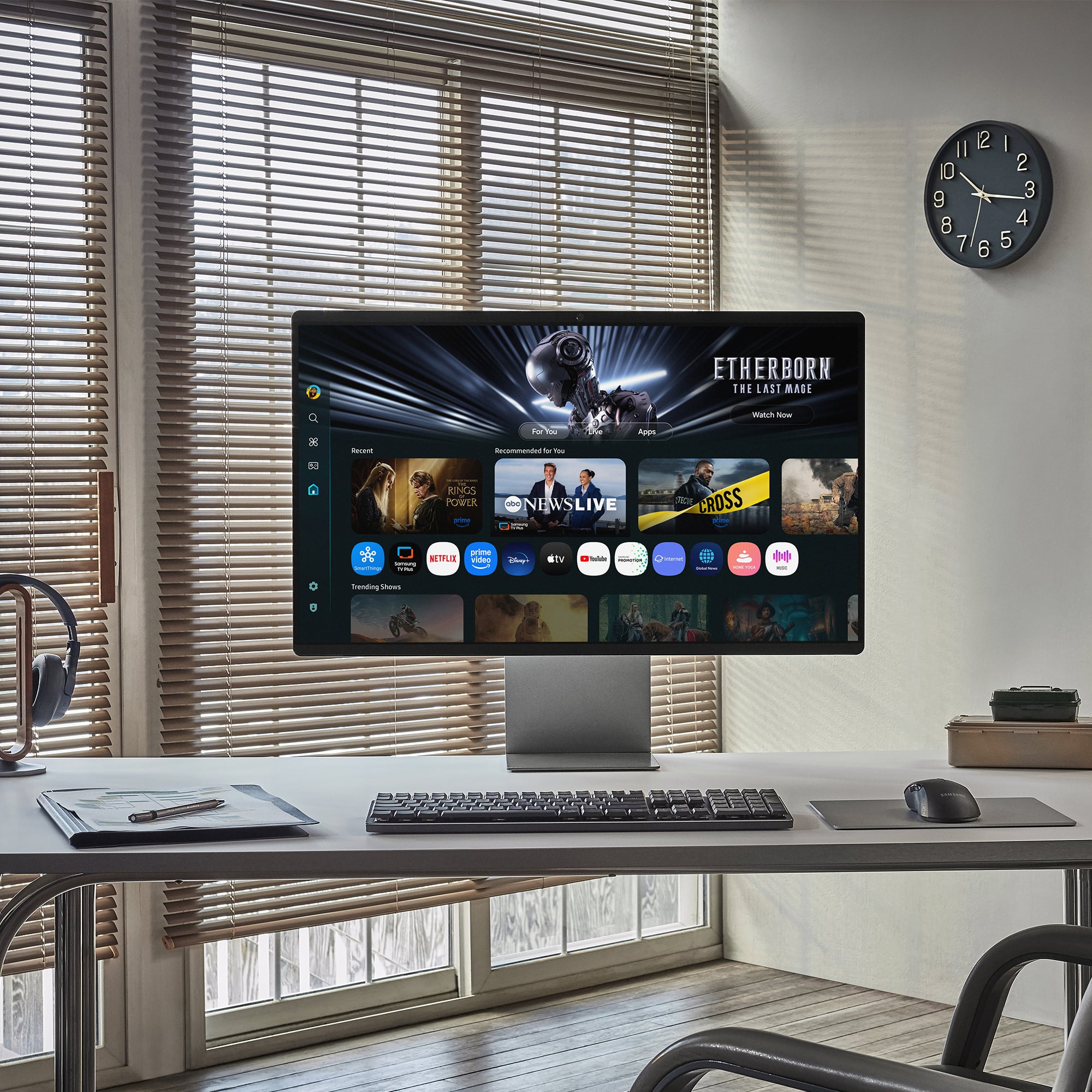 Samsung Smart Monitor M9 (M90F) 32" 4K OLED-näyttö – Verkkokauppa.com