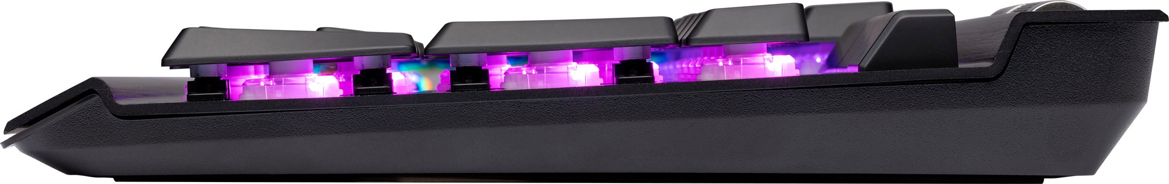 Corsair K70 RGB MK.2 Low Profile -pelinäppäimistö, Cherry MX Red LP ...