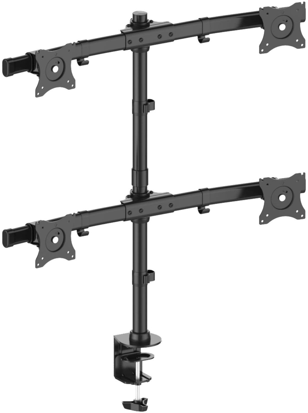 Multibrackets M Deskmount Basic Quad -monitoriteline, musta – Verkkokauppa.com