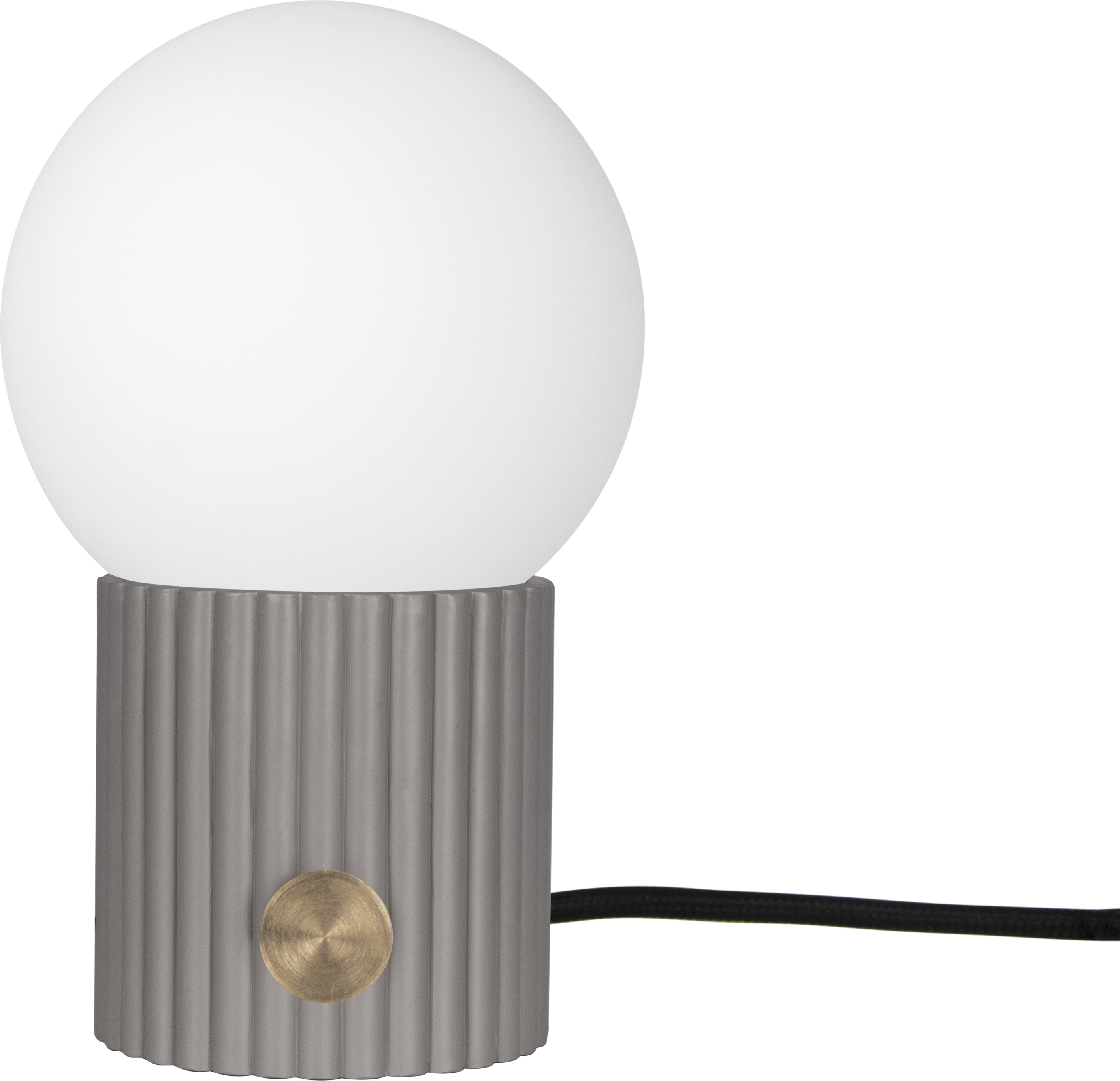 Globen Lighting Hubble -pöytävalaisin, 15 cm, harmaa, E14 – Verkkokauppa.com