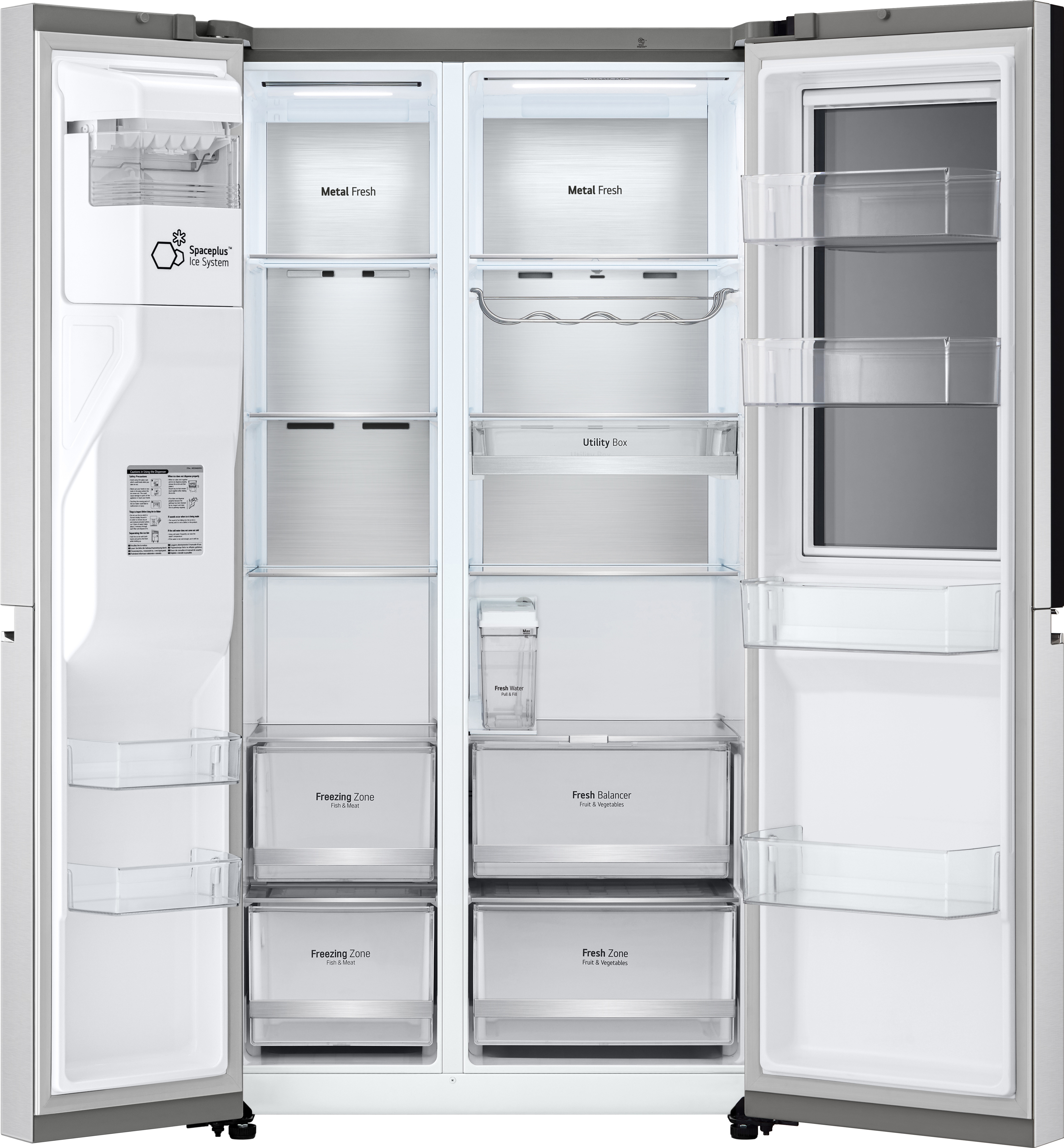 LG GSXV91BSAF -Side By Side, teräs – Verkkokauppa.com