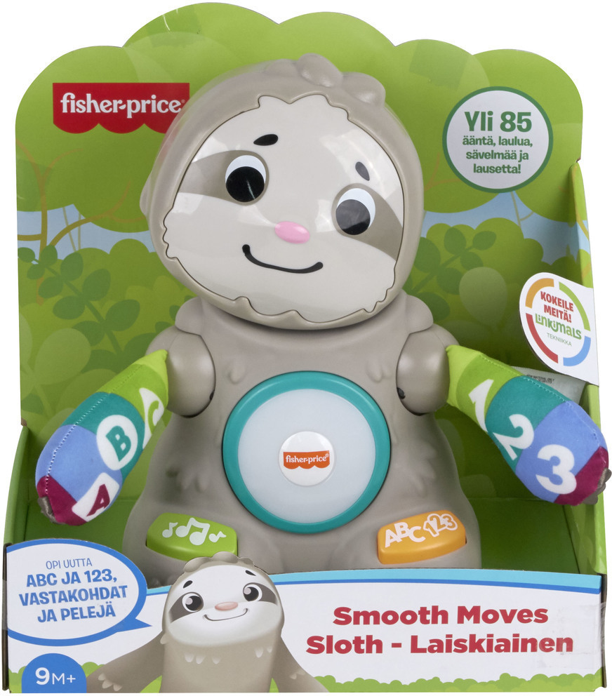 Fisher-Price Linkimals Smooth Moves Sloth -interaktiivinen laiskiainen ...