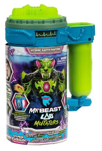 MrBeast Lab Mutator toimintahahmo, Atomic Earth Panther – Verkkokauppa.com