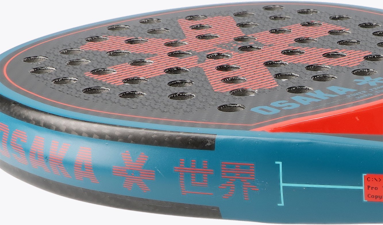Osaka Vision Pro Power Hard -padelmaila, navy/punainen – Verkkokauppa.com