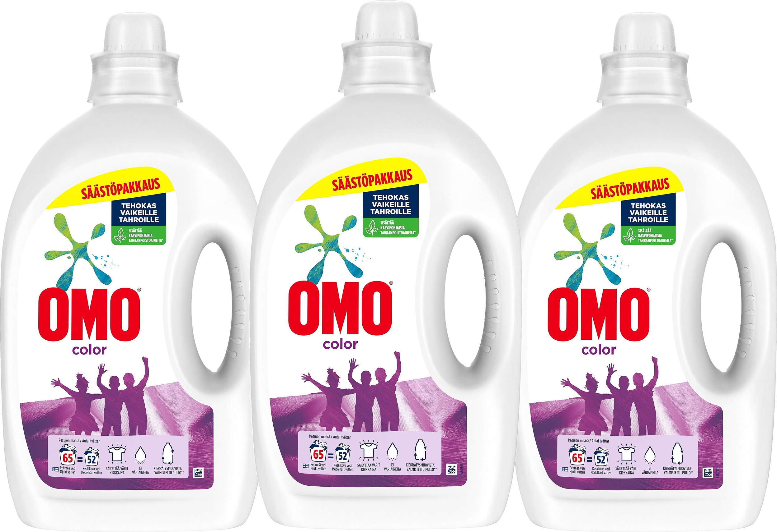 Omo Color pyykinpesuneste, 2600 ml, 3-pack – Verkkokauppa.com