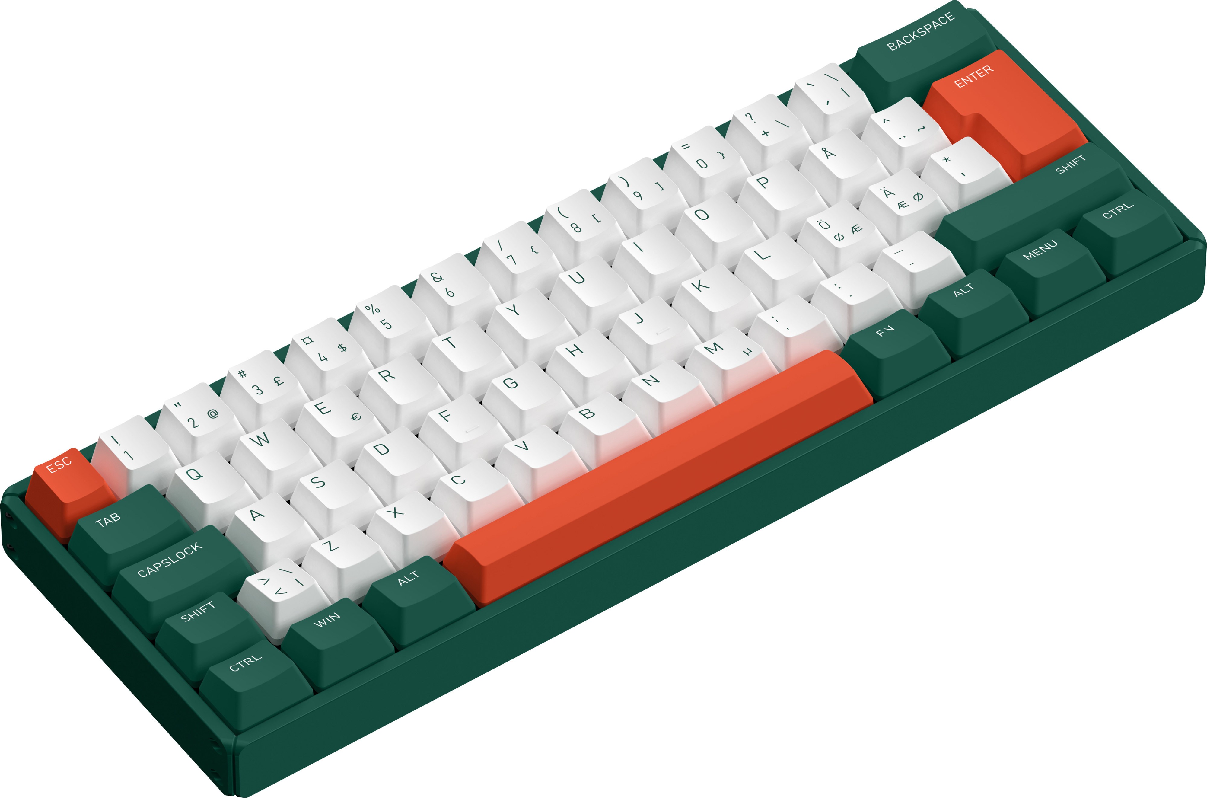 Kokemukset ja arvostelut: IQUNIX F60 Jungle RGB Cherry Red -langallinen ...