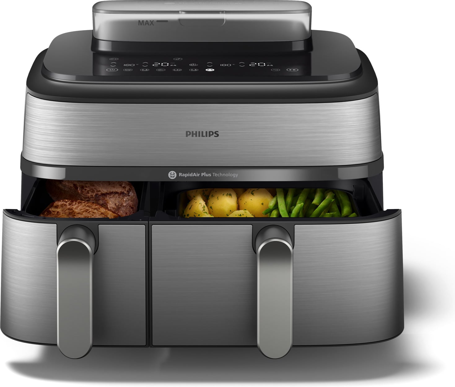 Philips 5000 Series Dual Basket airfryer (NA555/00) – Verkkokauppa.com