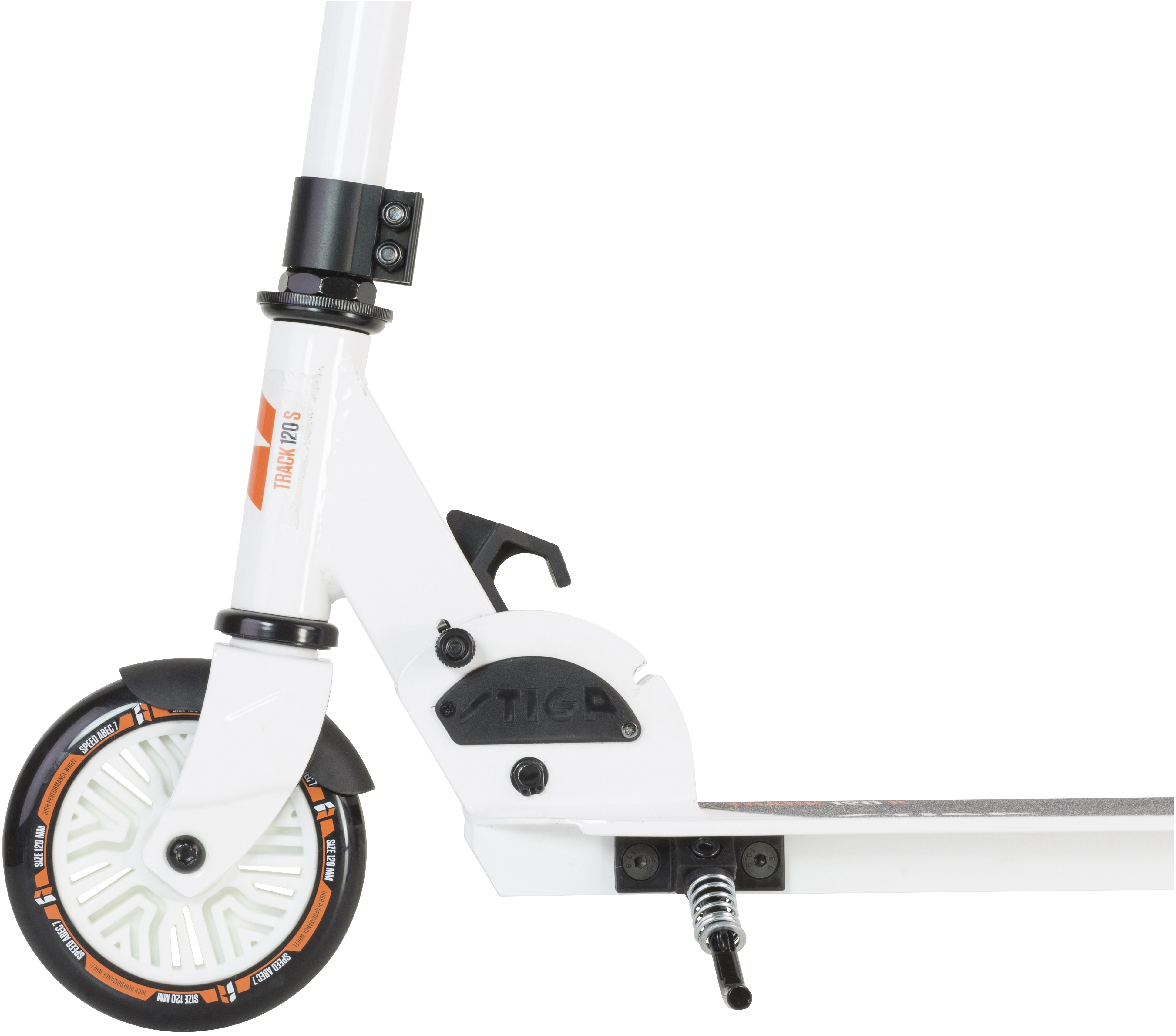 Stiga-potkulauta, Track 120 S, väri valkoinen – Verkkokauppa.com