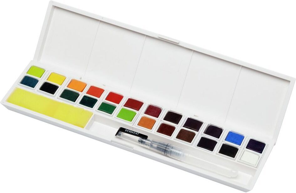 Derwent Inktense Paint Pan Set 24 -maalauslajitelma – Verkkokauppa.com