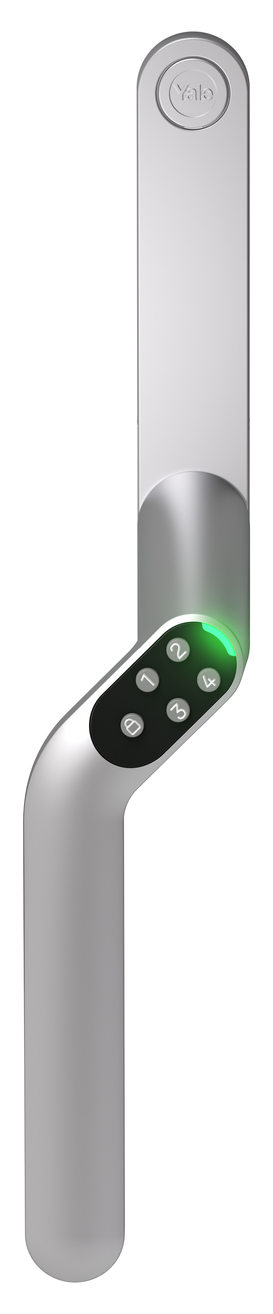 Yale Smart Code Handle Left Silver Door Handle – Verkkokauppa.com
