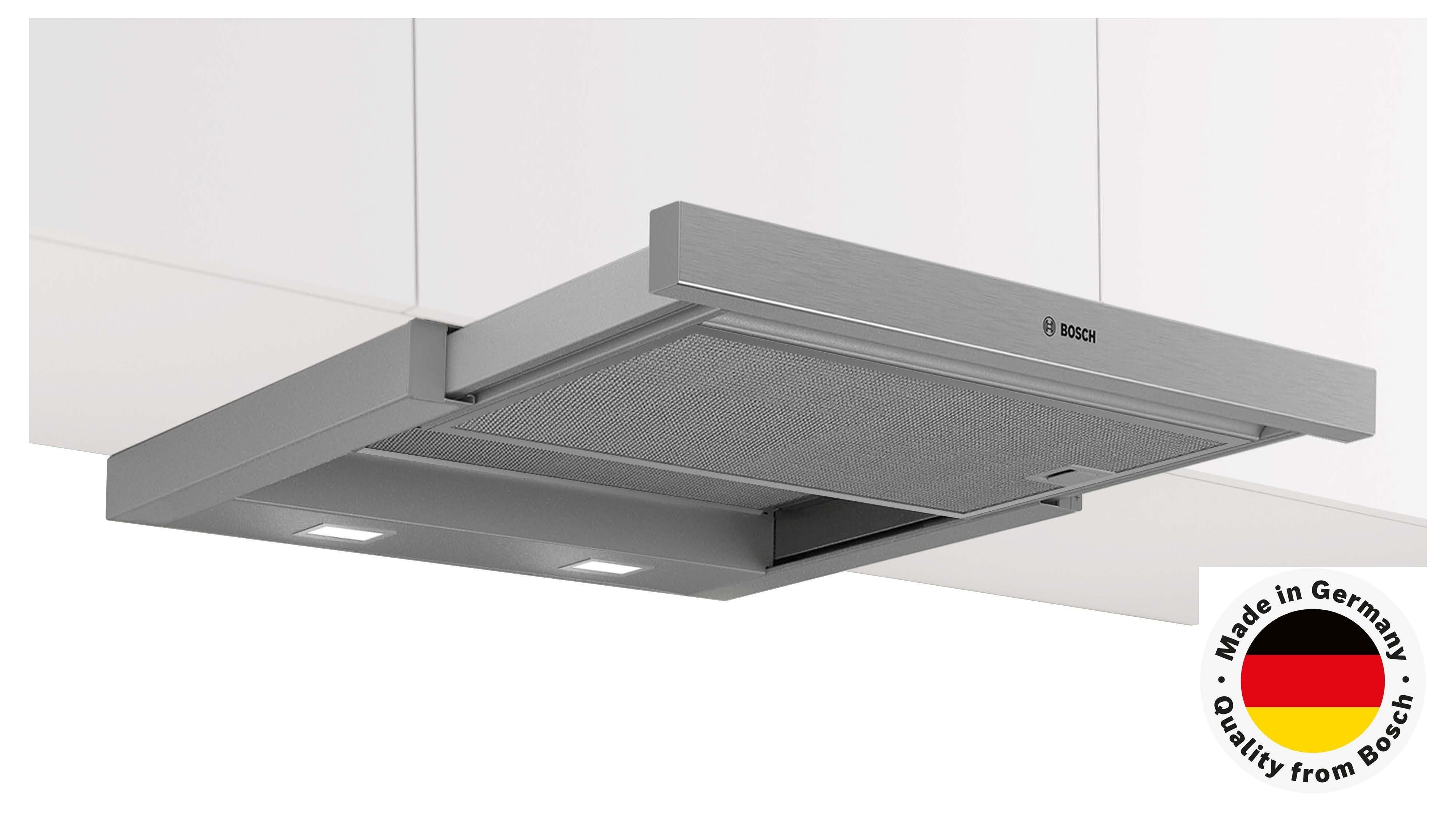 Bosch DFS067A51 Serie 4 -liesituuletin, teräs, 60 cm – Verkkokauppa.com