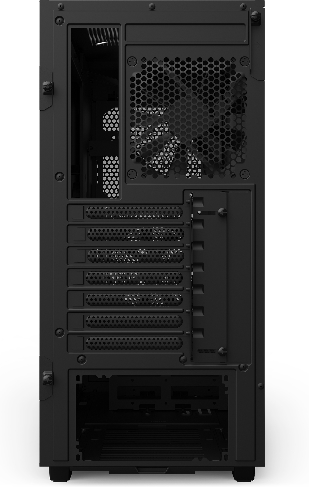 NZXT H511 Flow Compact Mid Tower ATX-kotelo ikkunalla, musta ...