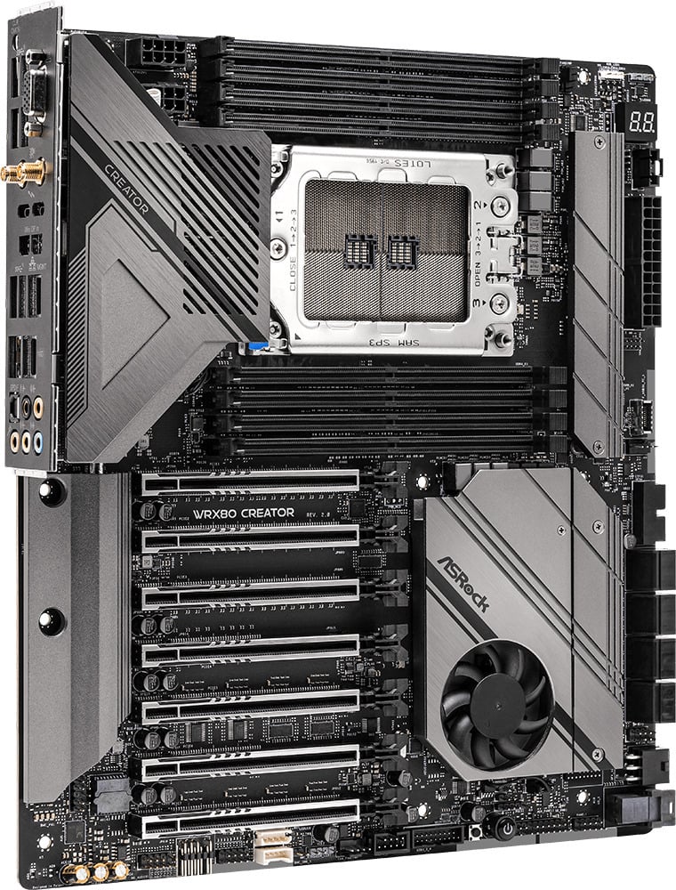 ASRock WRX80 Creator R2.0 E-ATX -emolevy – Verkkokauppa.com
