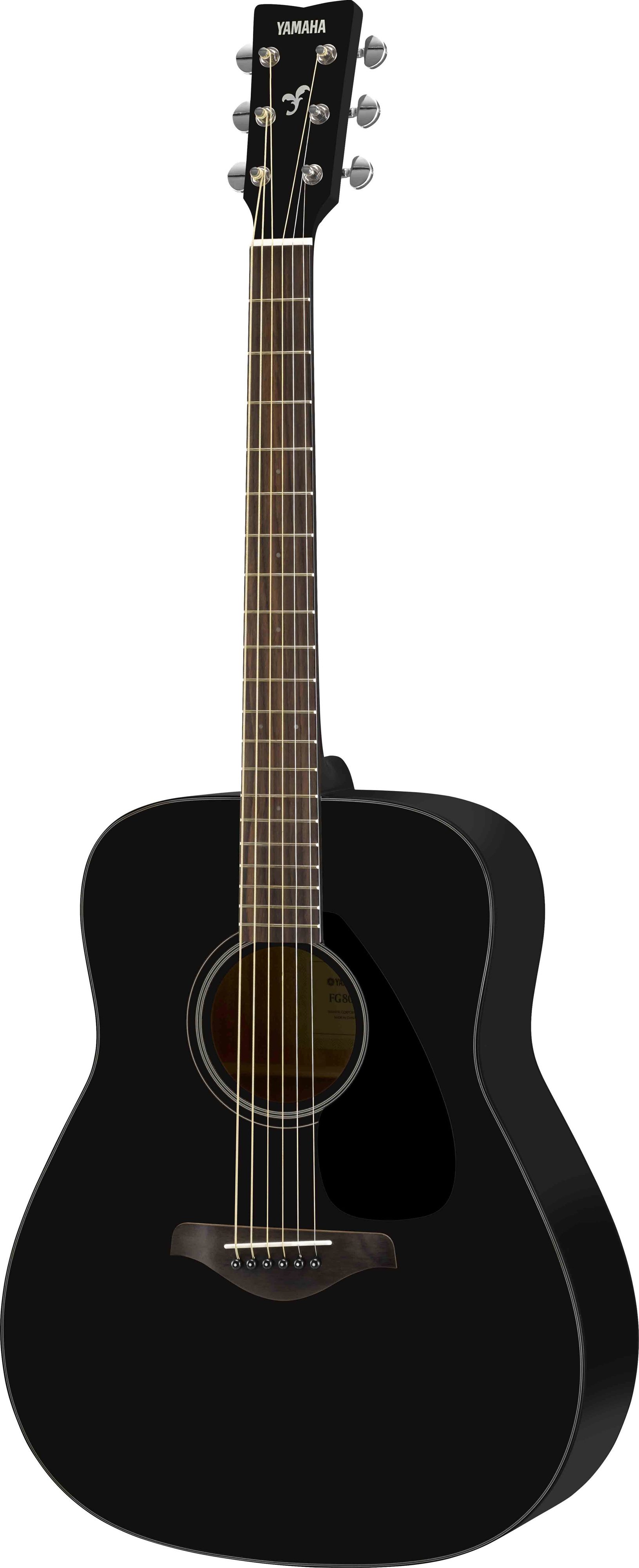 Yamaha FG-800BL -akustinen kitara, musta – Verkkokauppa.com