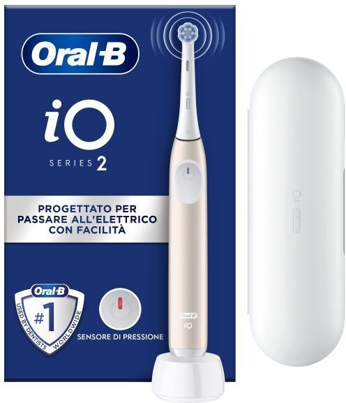 Oral-B iO2 -sähköhammasharja + matkakotelo, vaaleanpunainen ...