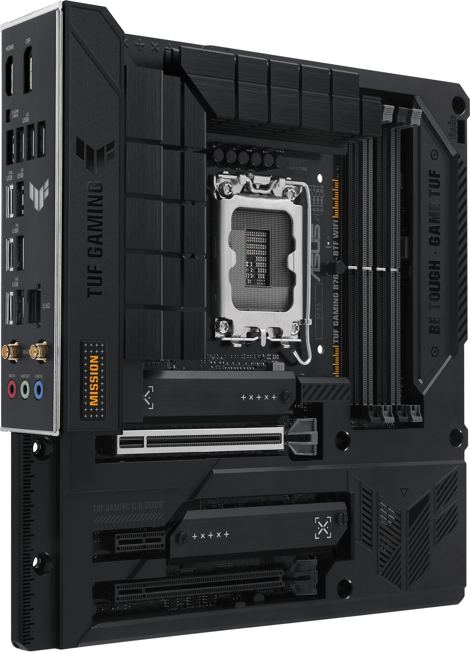 Asus TUF GAMING B760M-BTF WIFI mATX -emolevy – Verkkokauppa.com