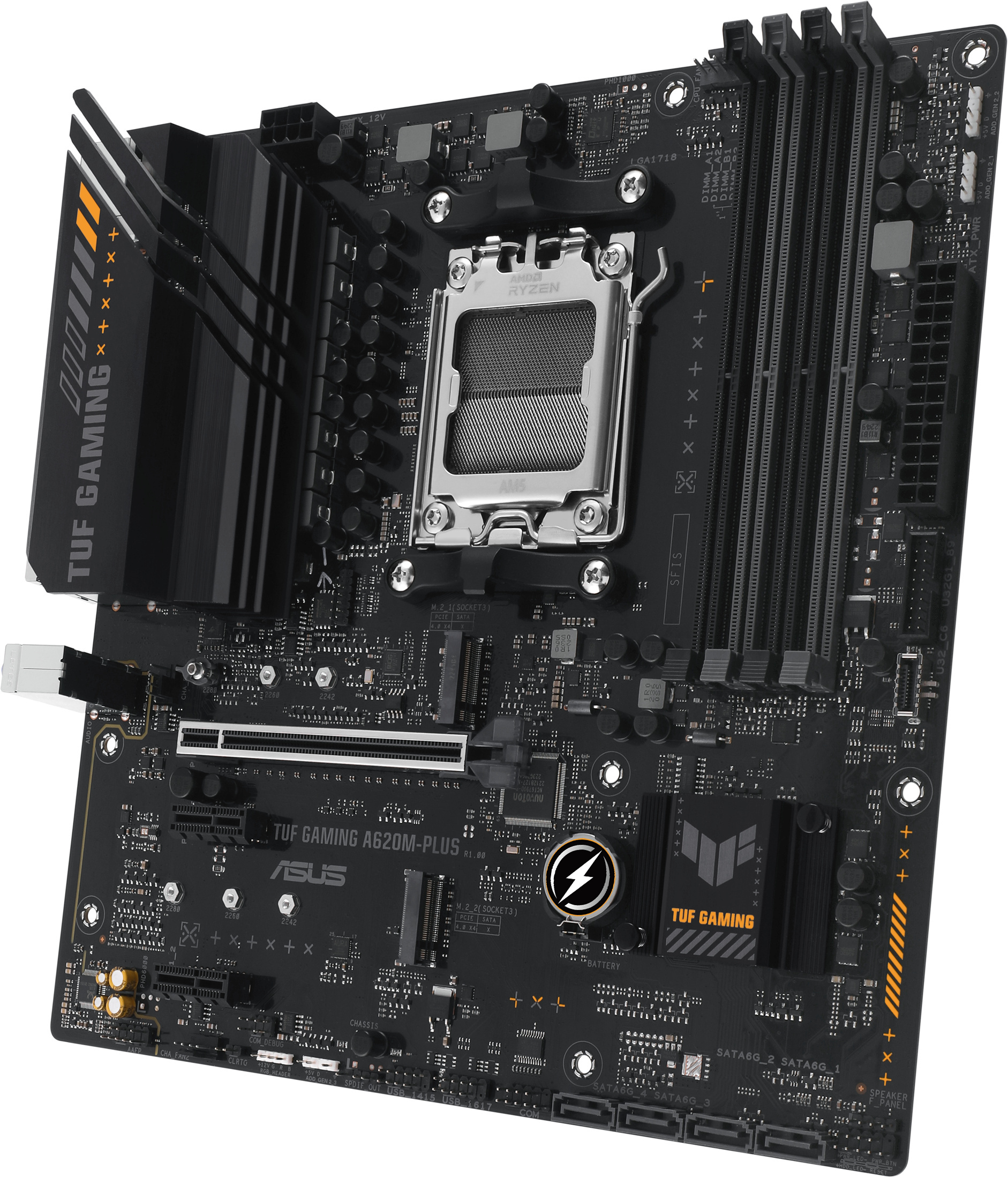 ASUS TUF GAMING A620M-PLUS mATX-emolevy – Verkkokauppa.com