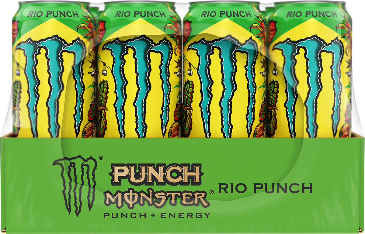 Monster Energy Juiced Rio Punch energiajuoma, 500 ml, 24-pack ...