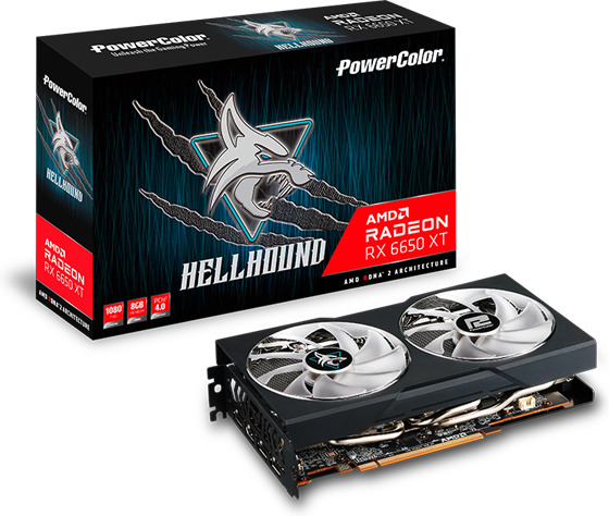 PowerColor Radeon RX 6650 XT Hellhound -näytönohjain – Verkkokauppa.com