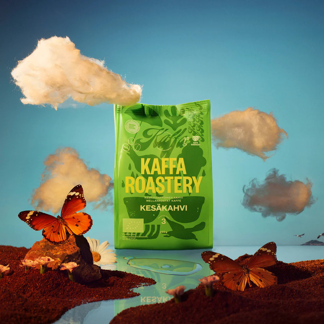 Kaffa Roastery Kesäkahvi LUOMU -kahvipapu, 250 g – Verkkokauppa.com