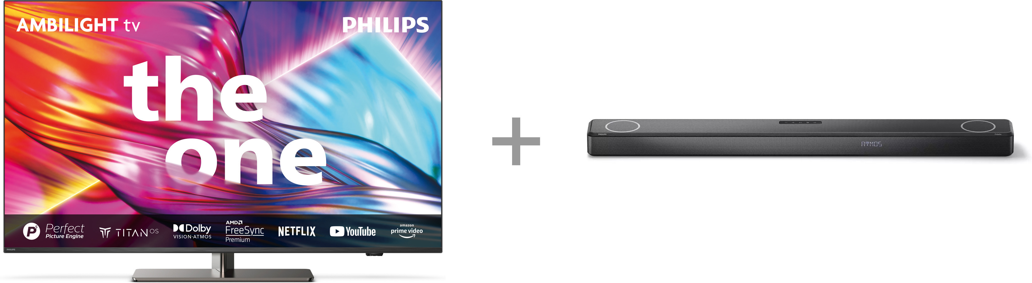 Philips The One 55" PUS8949 – 4K LED Ambilight TV + Fidelio FB1 7.1.2 ...