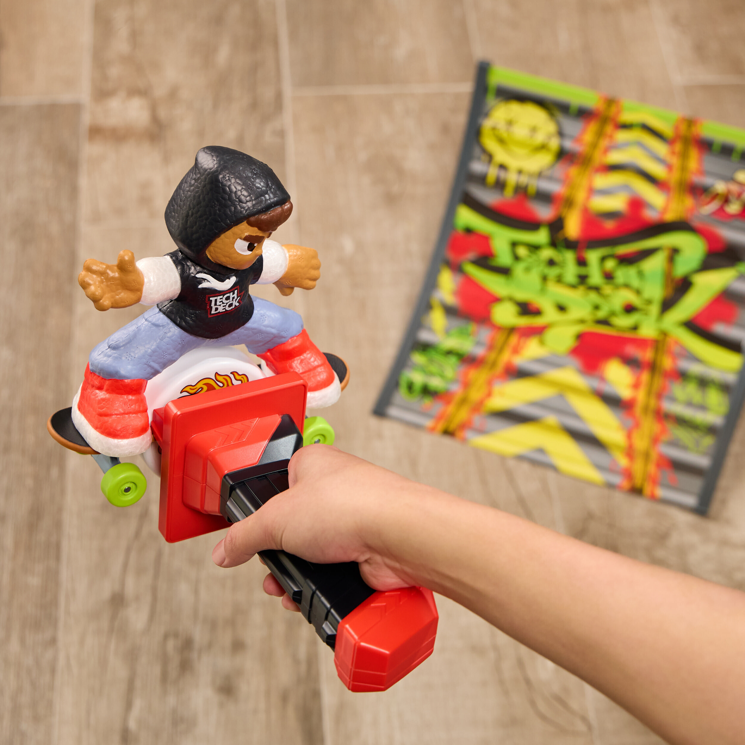Tech Deck Ted Shred N' Blast, Skateboard Flywheel – Verkkokauppa.com