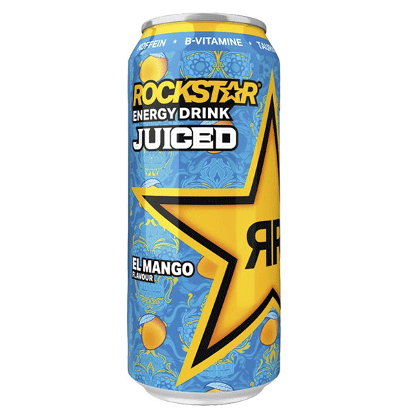 Rockstar Energy Juiced El Mango energiajuoma, 500 ml, 12-pack ...