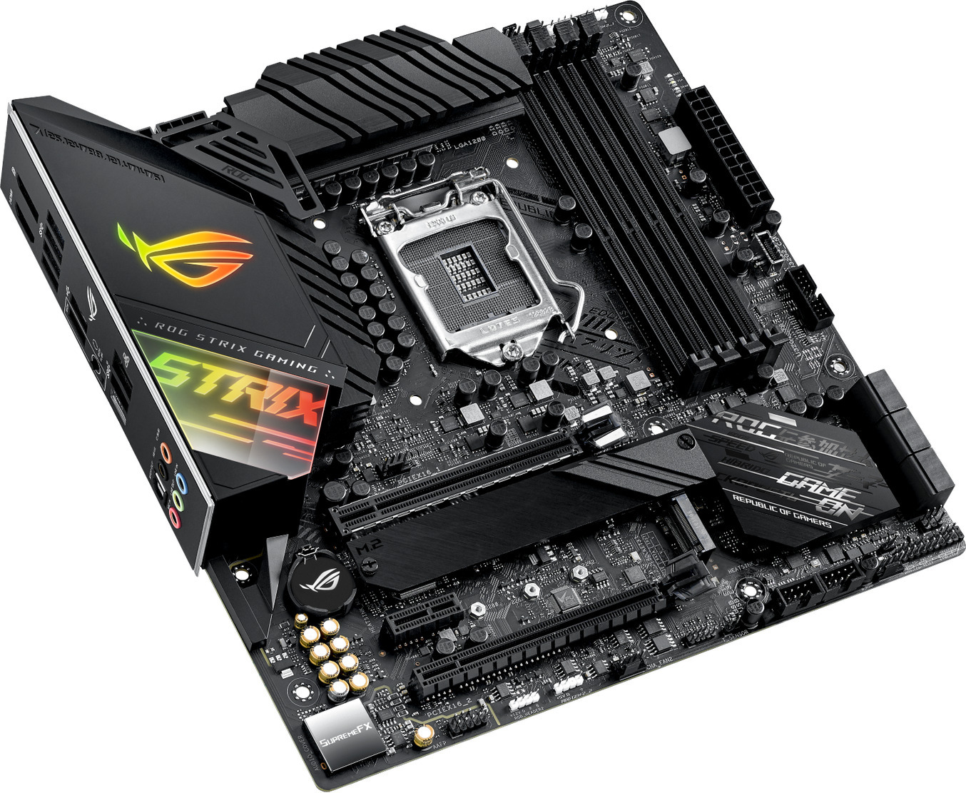 Asus ROG STRIX Z490-G GAMING Intel Z490 LGA1200 mATX-emolevy ...