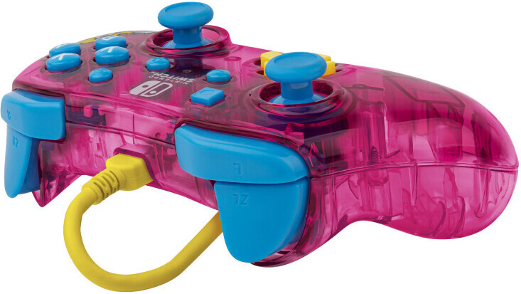 PDP Rock Candy Wired Controller -langallinen peliohjain, Peach, Switch ...