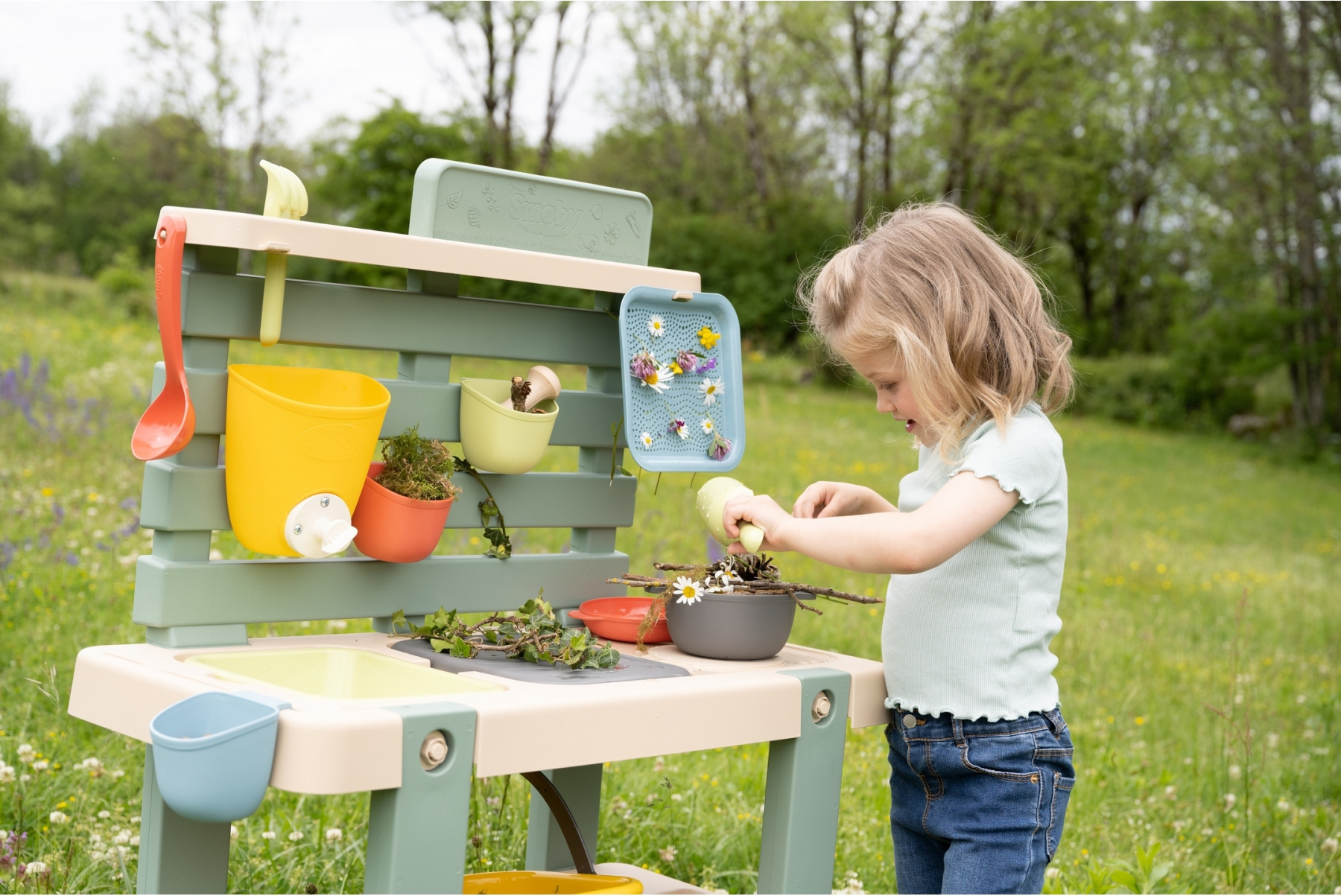 Smoby Life Mud Kitchen ulkokeittiö mutaleikkeihin – Verkkokauppa.com