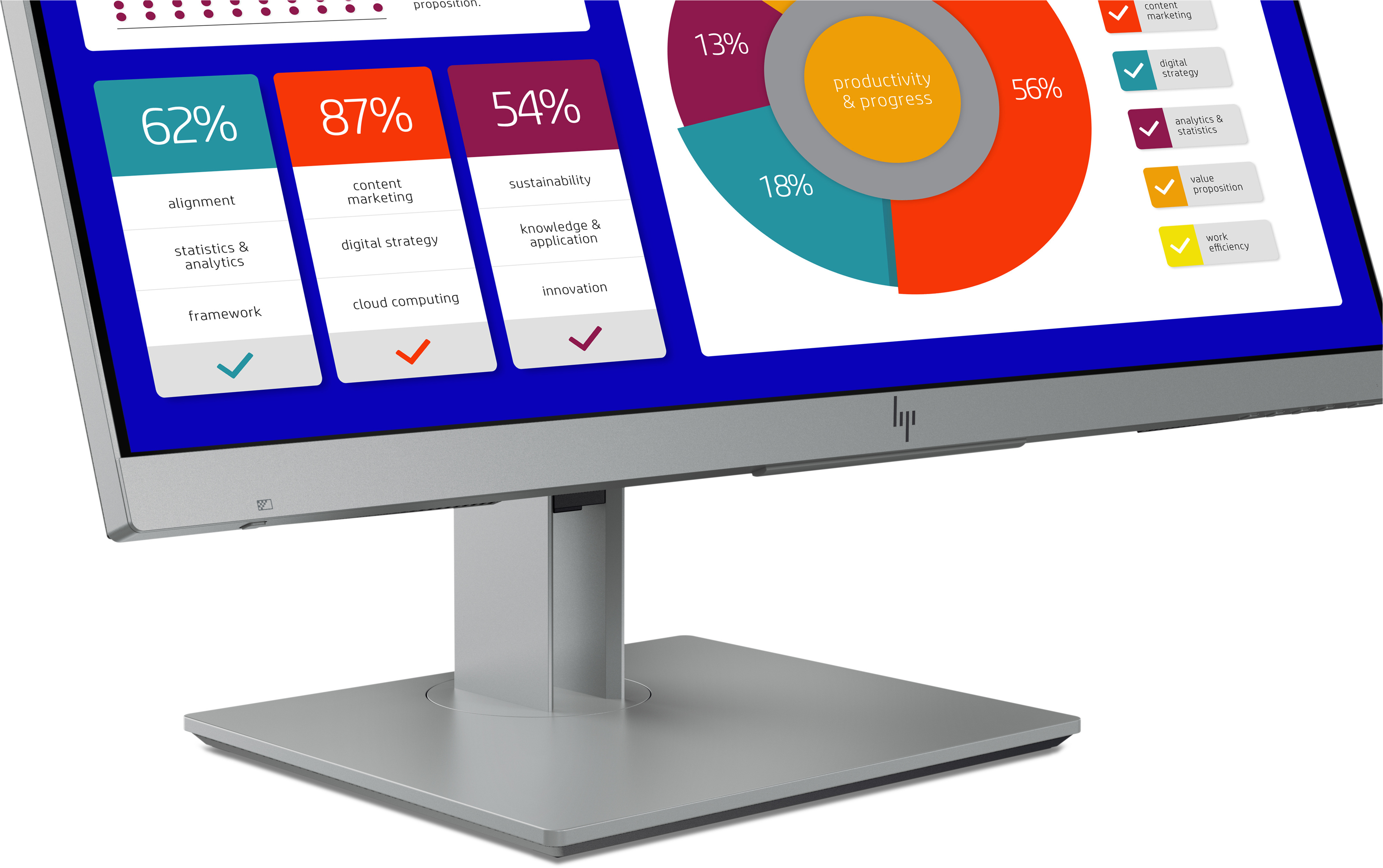 HP EliteDisplay E243p 23.8" Sure View Monitor -laajakuvanäyttö ...