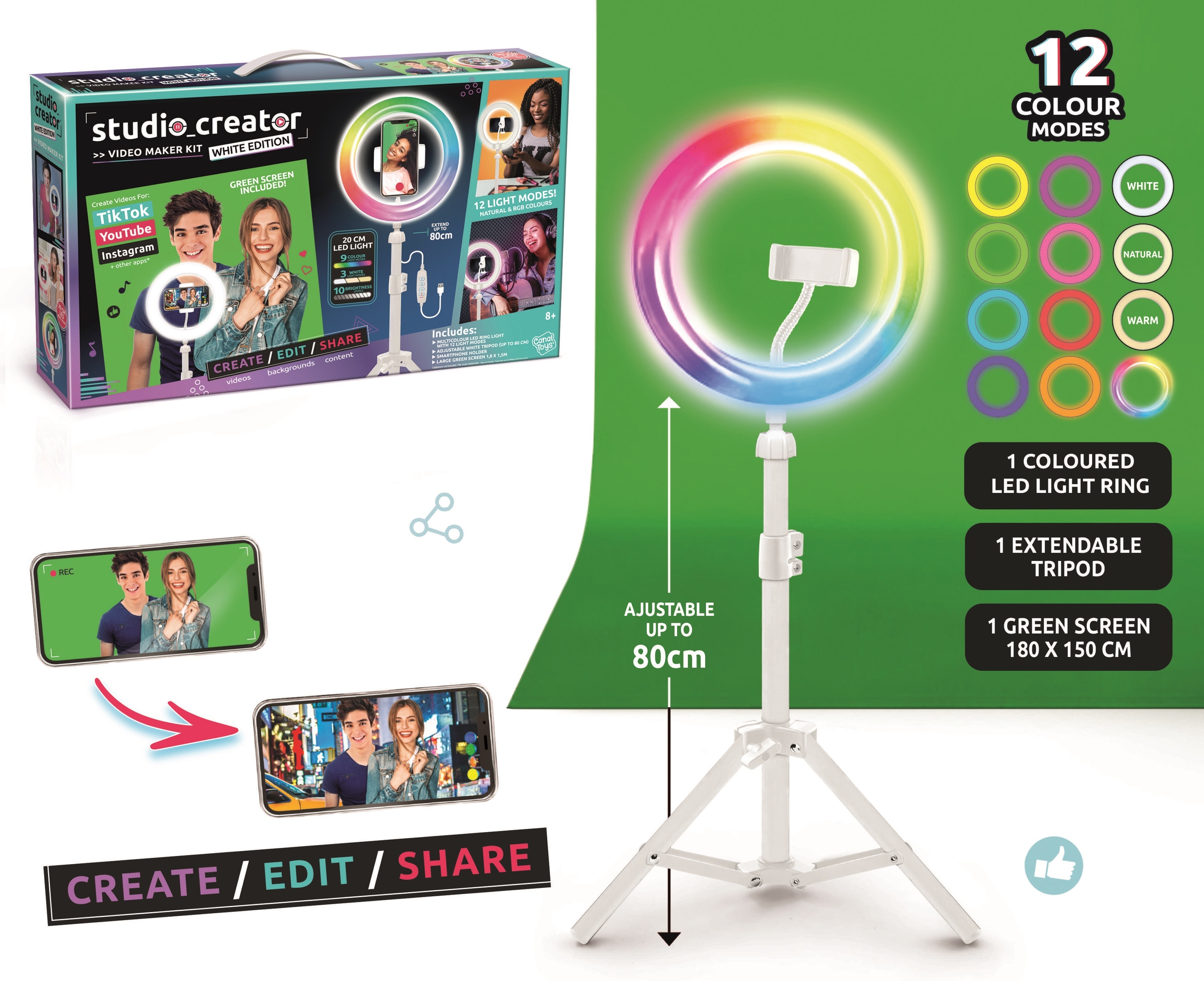 Studio Creator Video Maker Kit - videostudio – Verkkokauppa.com
