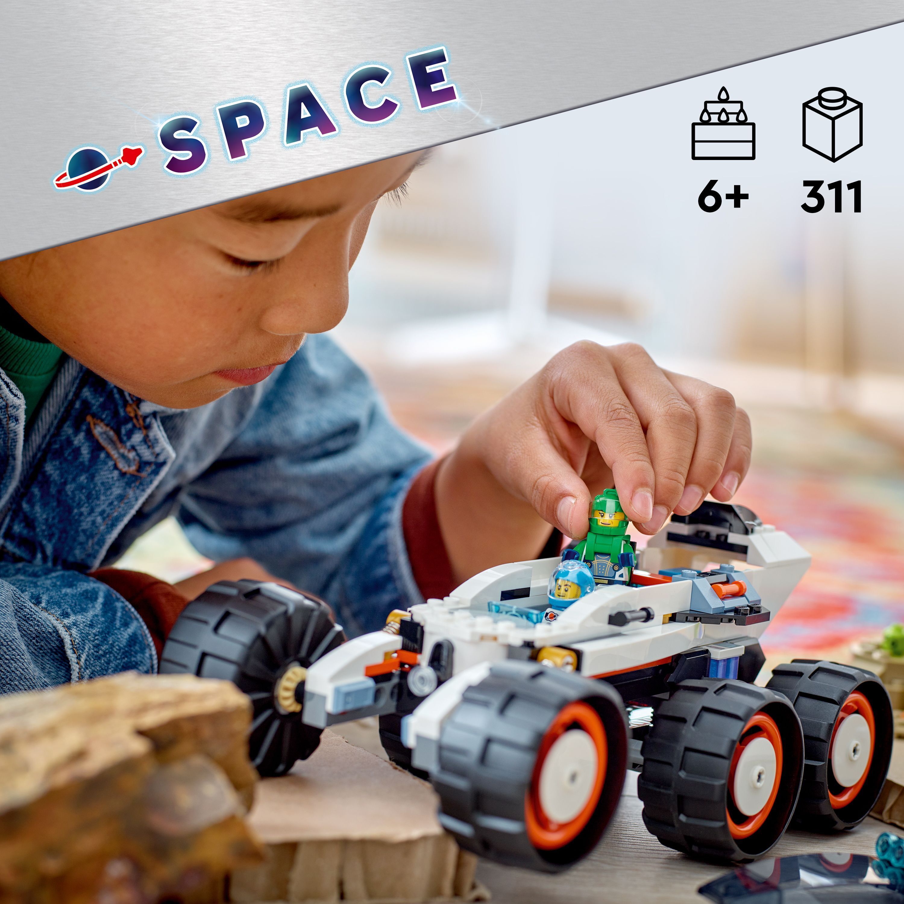 LEGO City Space 60431 - Avaruustutkimuskulkija ja vieras elämänmuoto ...