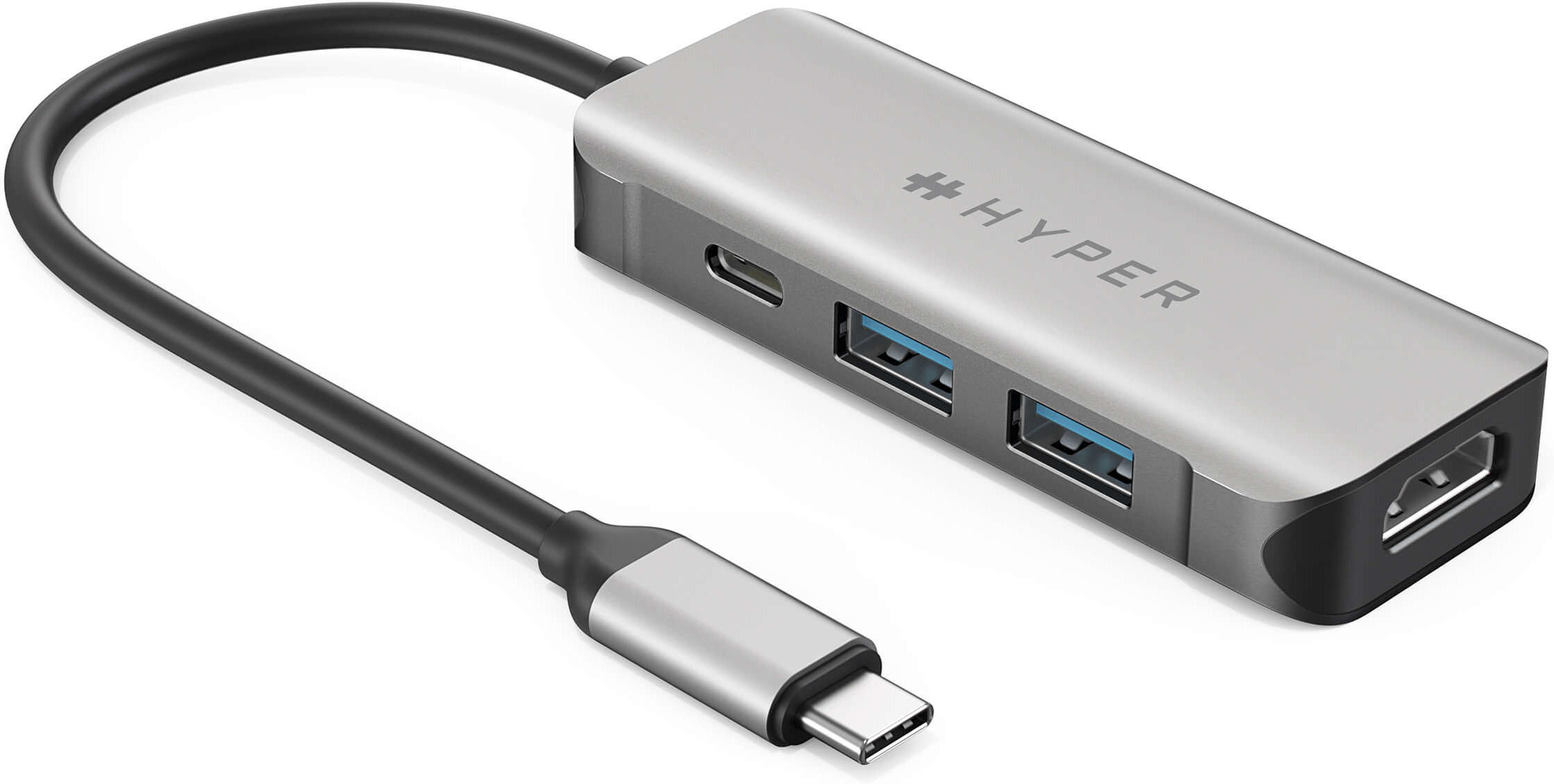 Hyper HyperDrive 4-in-1 USB-C Hub -adapteri – Verkkokauppa.com