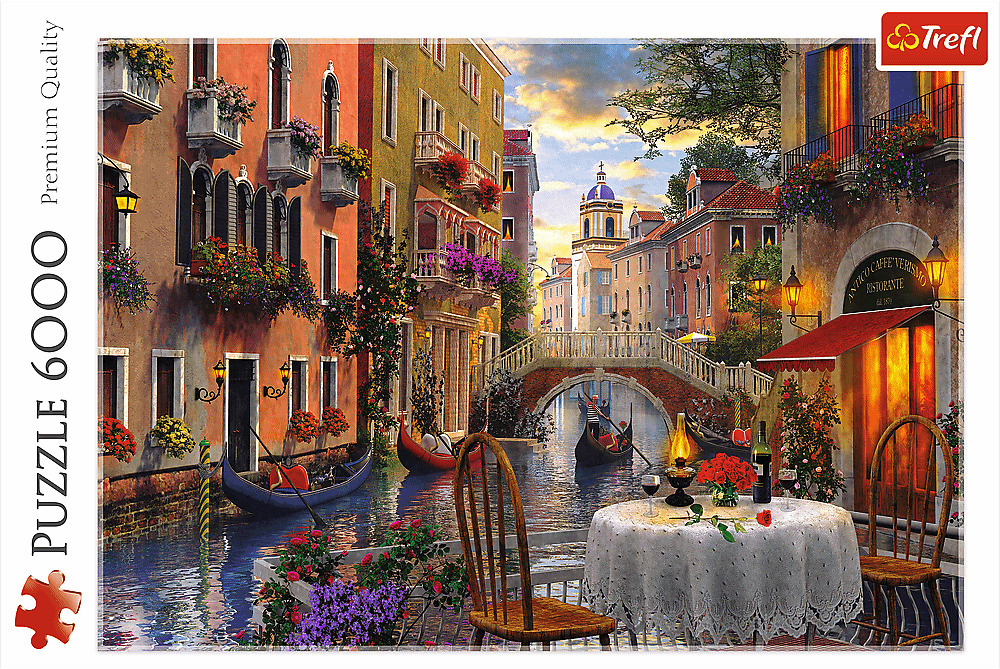 Trefl Puzzle 6000 – Romantic Supper palapeli, 6000 palaa – Verkkokauppa.com