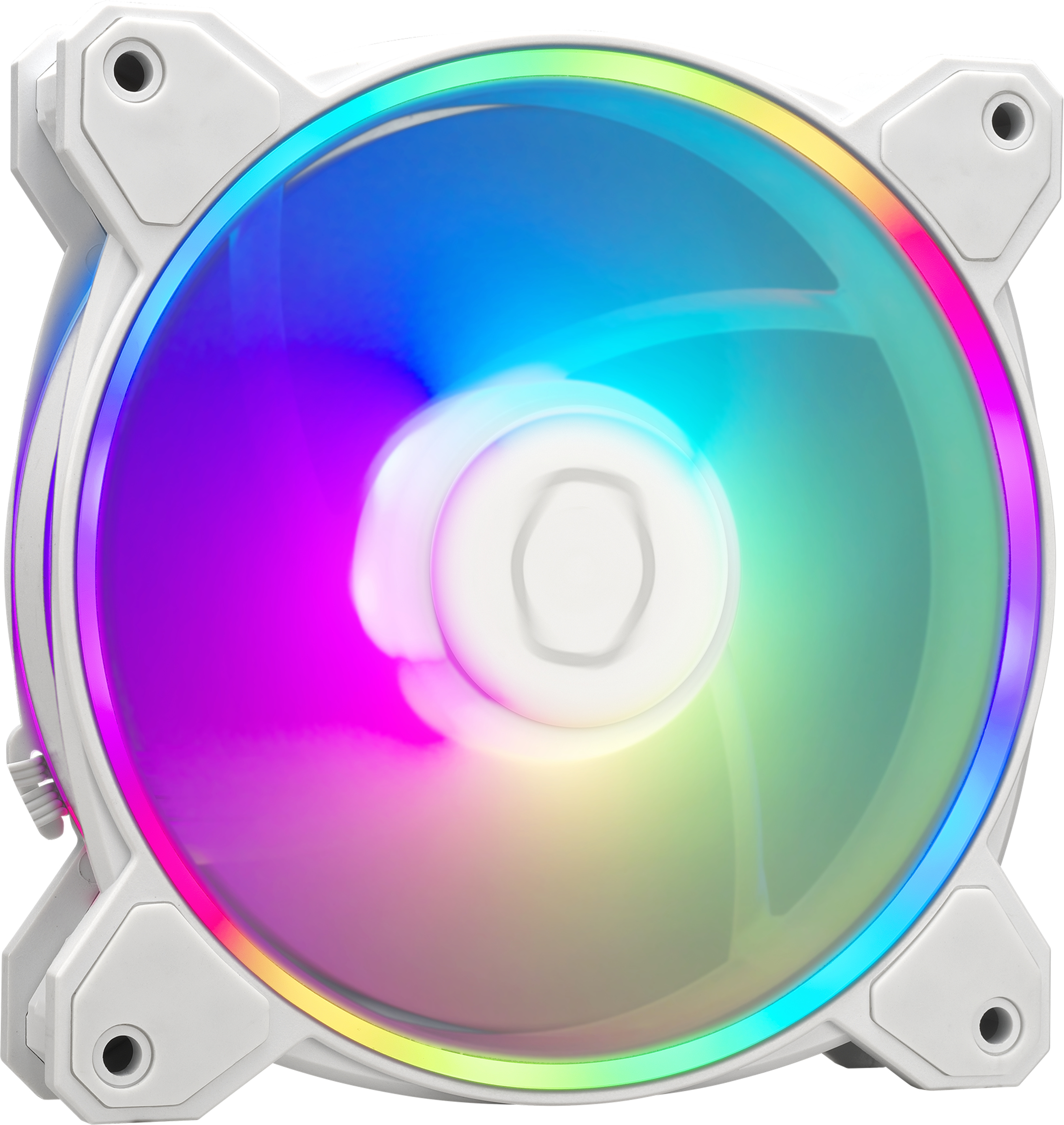 Cooler Master Masterfan Mf120 Halo² Argb Tuuletin 120 Mm Valkoinen 3 Pack