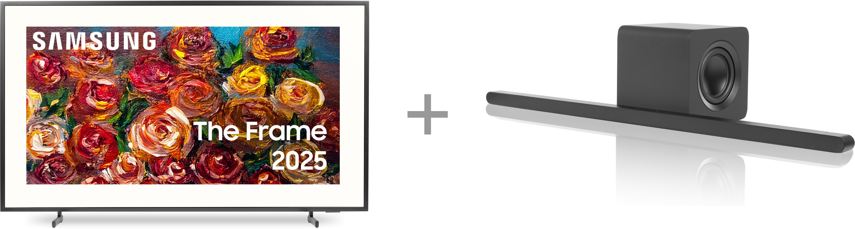 Samsung 50" LS03FA The Frame – 4K QLED TV + HW-S800D 3.1.2 Dolby Atmos ...