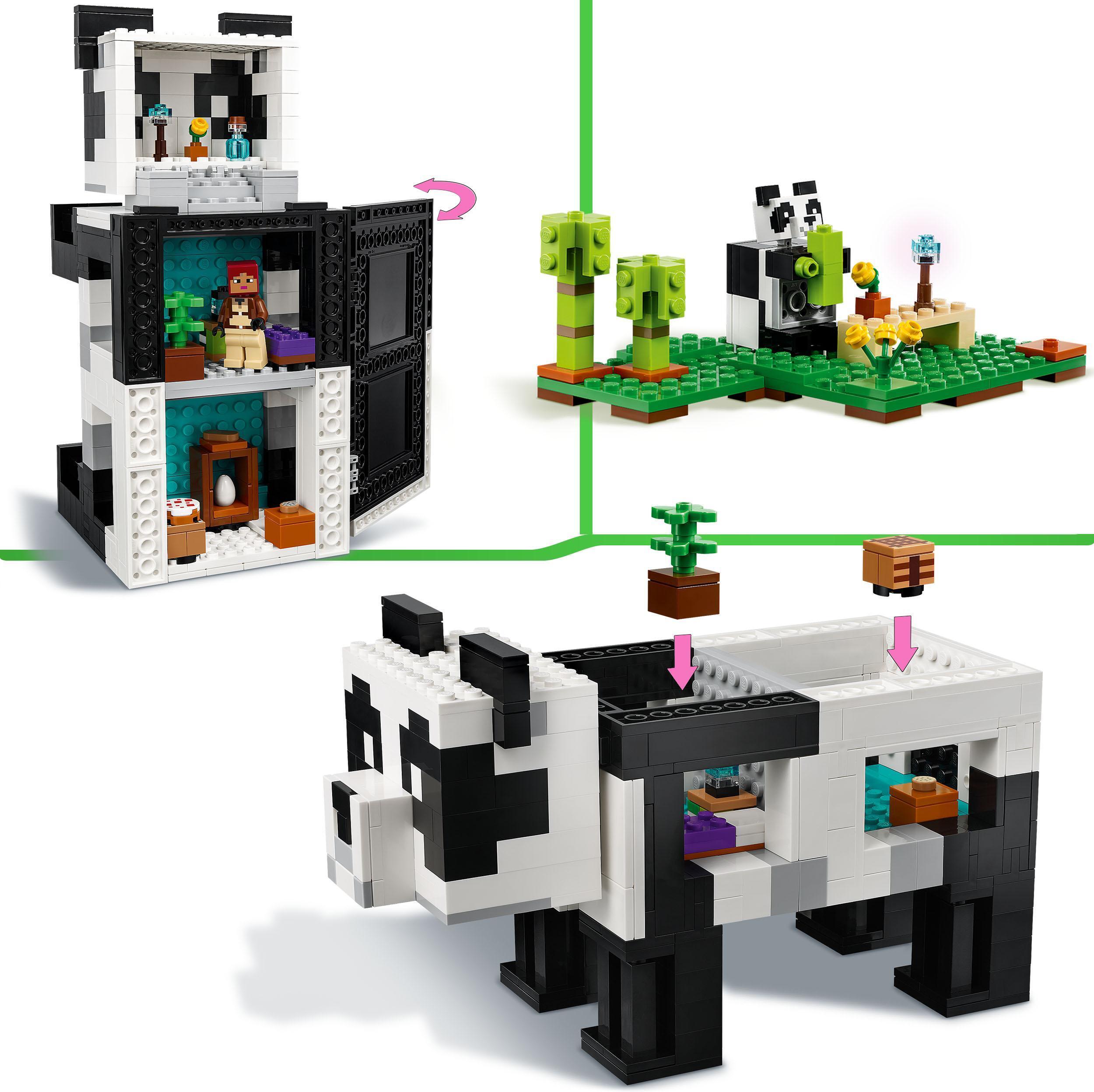 LEGO Minecraft 21245 - Pandatalo – Verkkokauppa.com