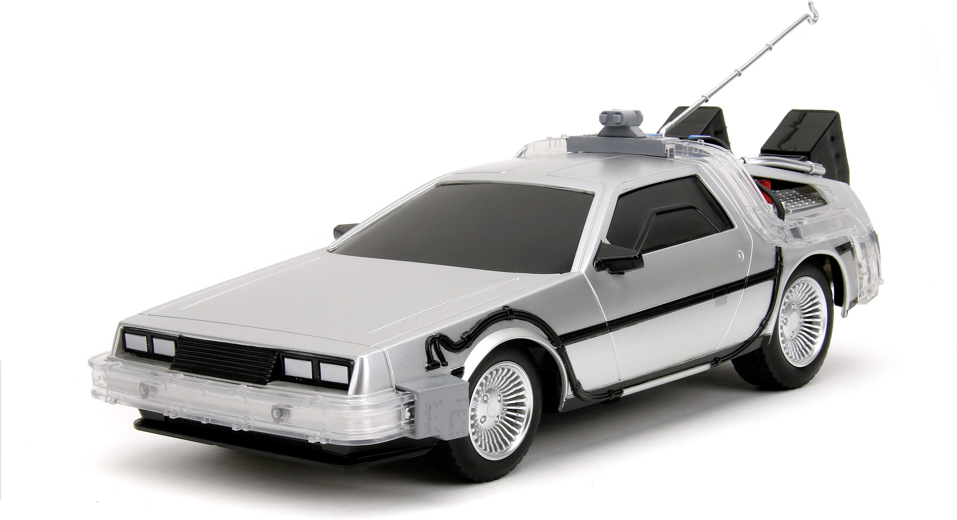Jada Back to the Future RC Time Machine -radio-ojattava auto, 1:16 ...