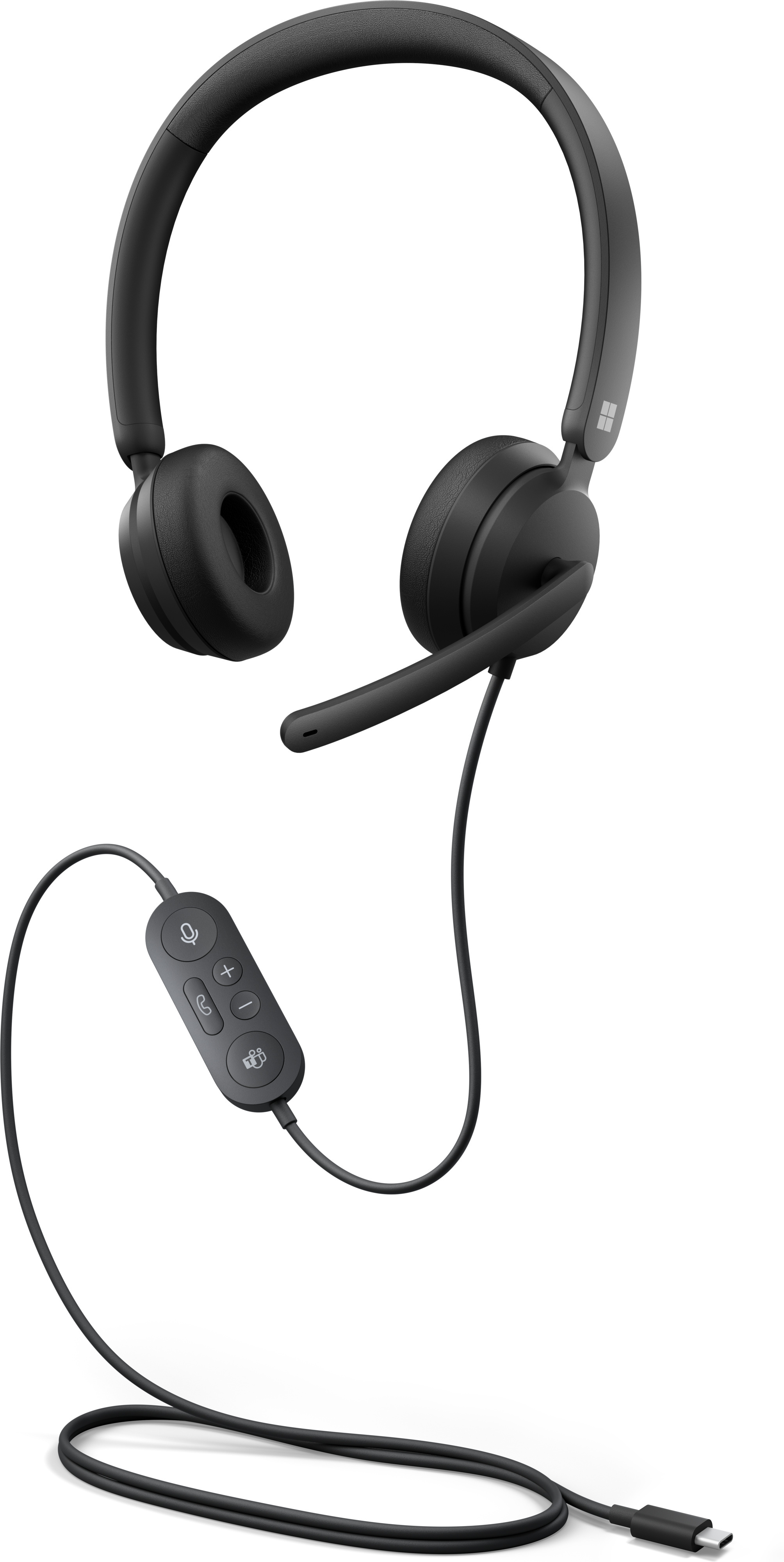 Microsoft Modern USB-C Headset for Business -kuulokemikrofoni, musta ...