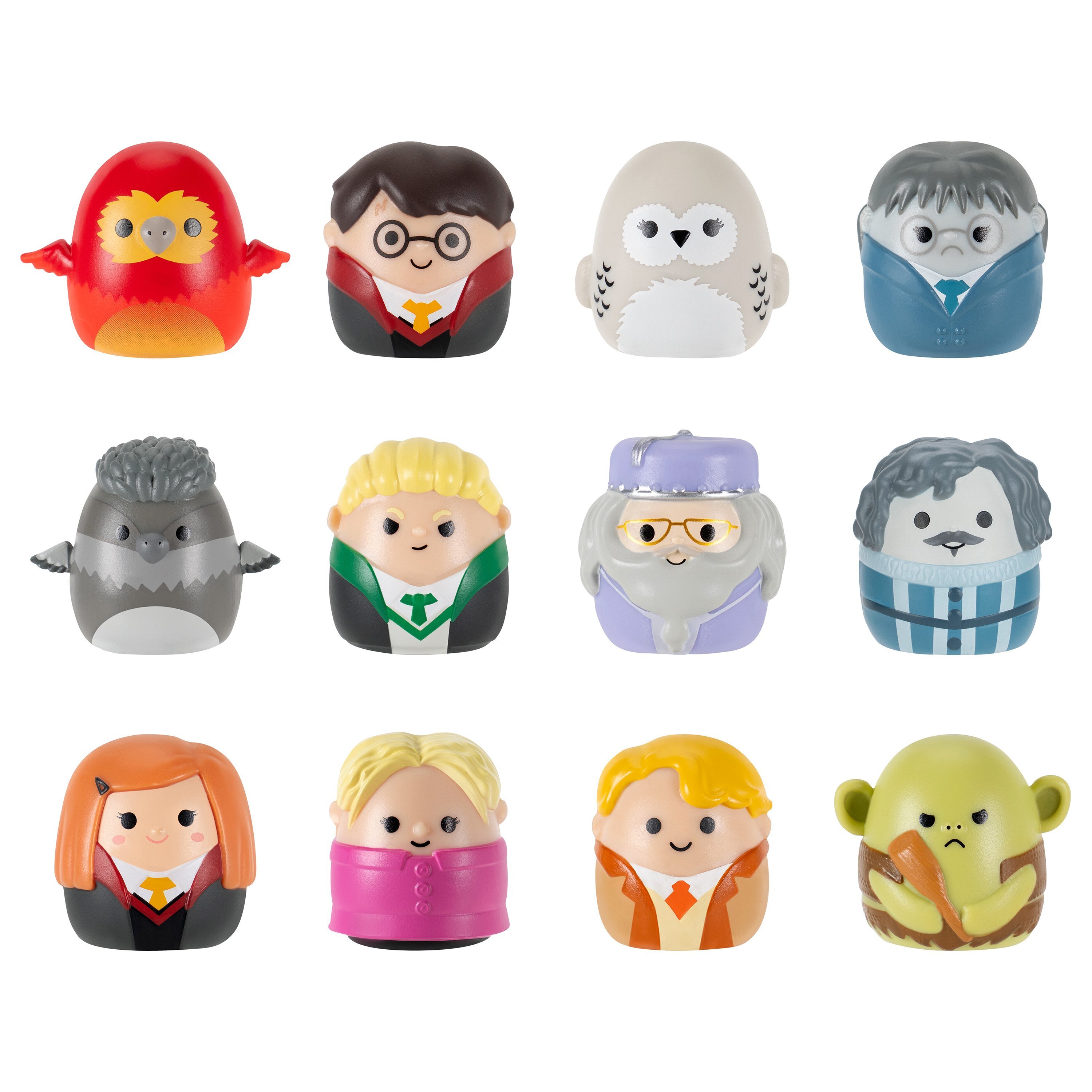 Squish-a-longs By Squishmallow, Harry Potter-keräilyhahmot, 12 kpl – Verkkokauppa.com