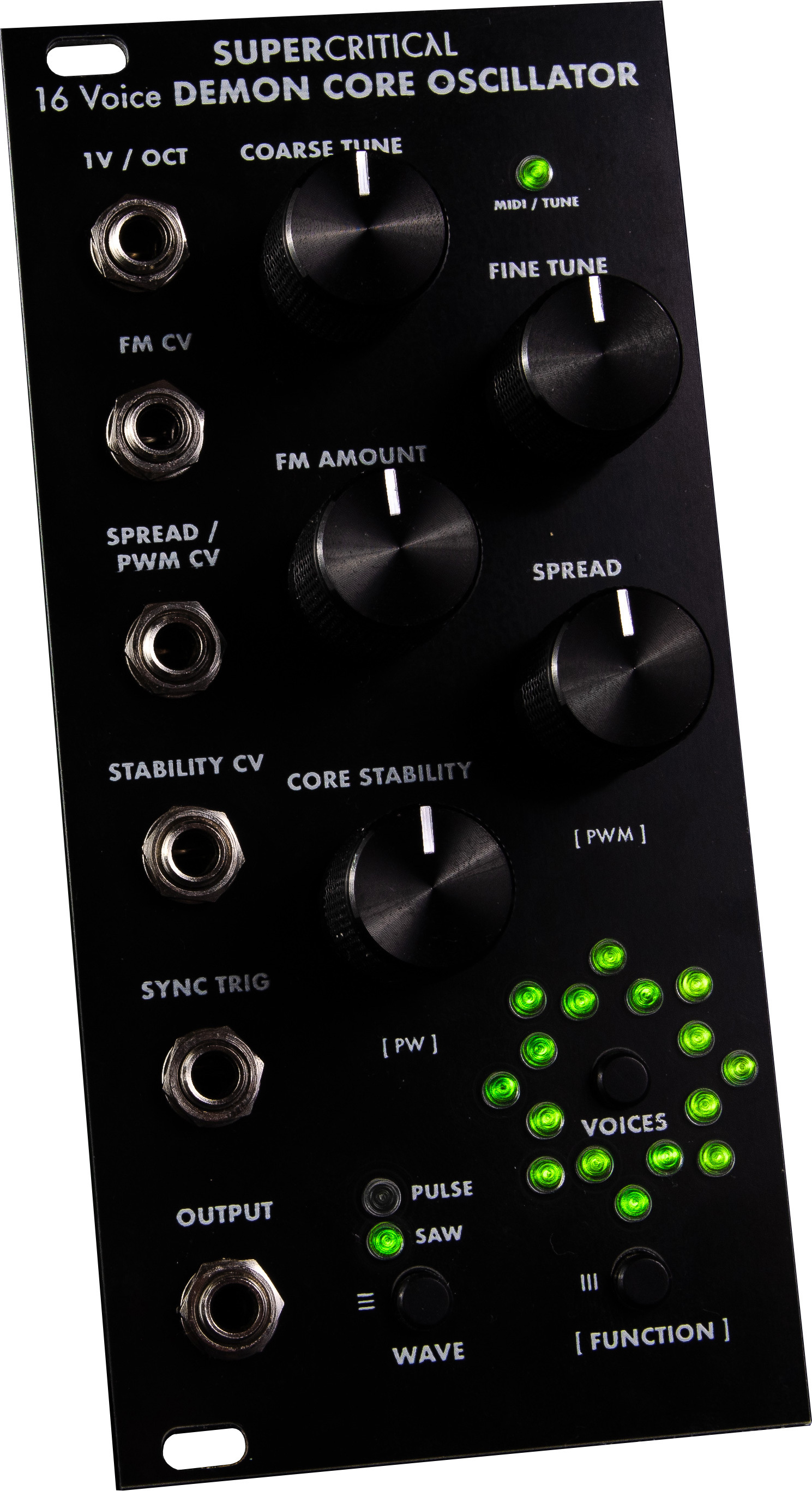 Supercritical Synthesizers Demon Core Oscillator -Eurorack-moduuli ...