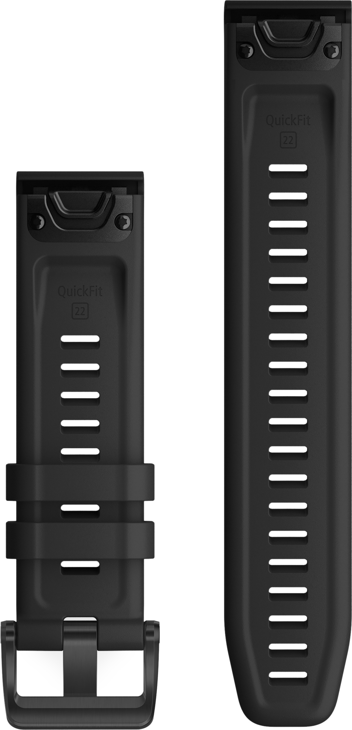 Garmin QuickFit 22 -silikoniranneke, musta – Verkkokauppa.com